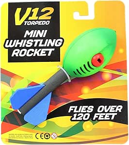 V12 Torpedo Mini Flying Whistling Rocket Throwing Toy Game ~ Colour ...
