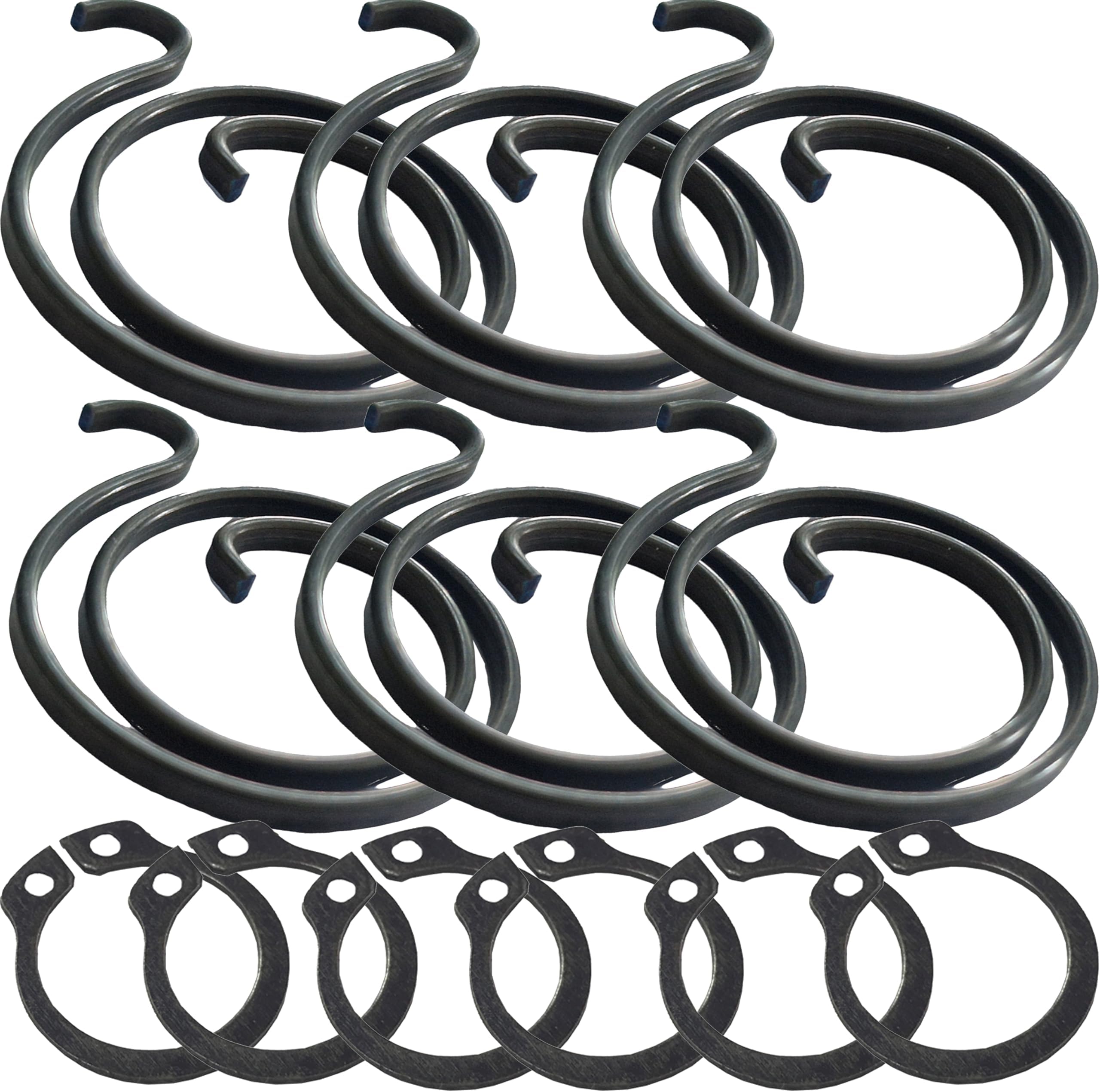 Northern DIY 6 Door Handle Springs, 1.65mm Wire, 3 Handed Pairs (2 + 1/ ...