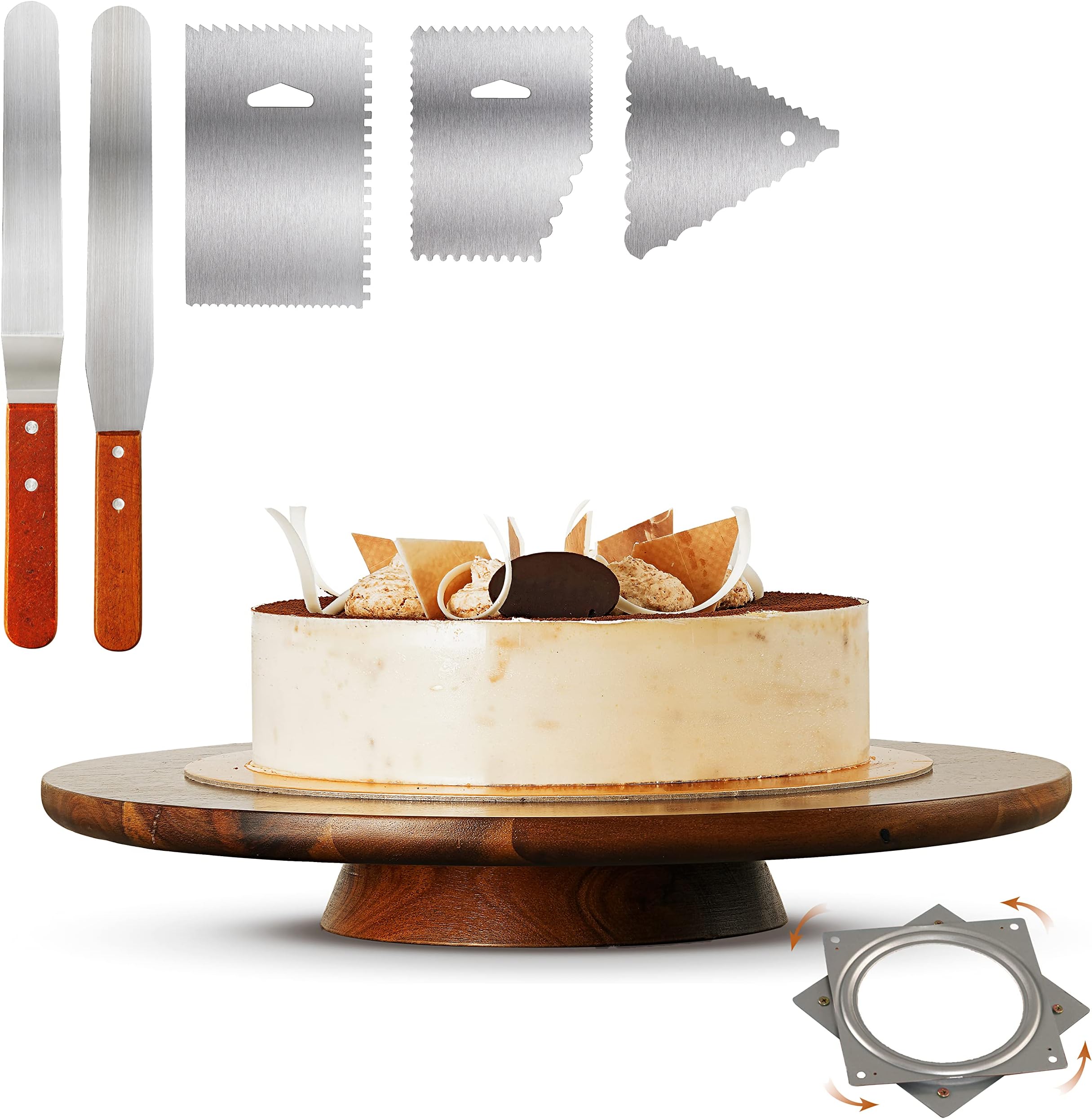 Amazon.com | Wilton Tilt-N-Turn Ultra Cake Turntable and Cake Stand ...
