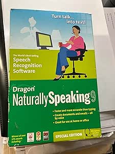 Amazon.com: Dragon Naturally Speaking 9 Special Edition
