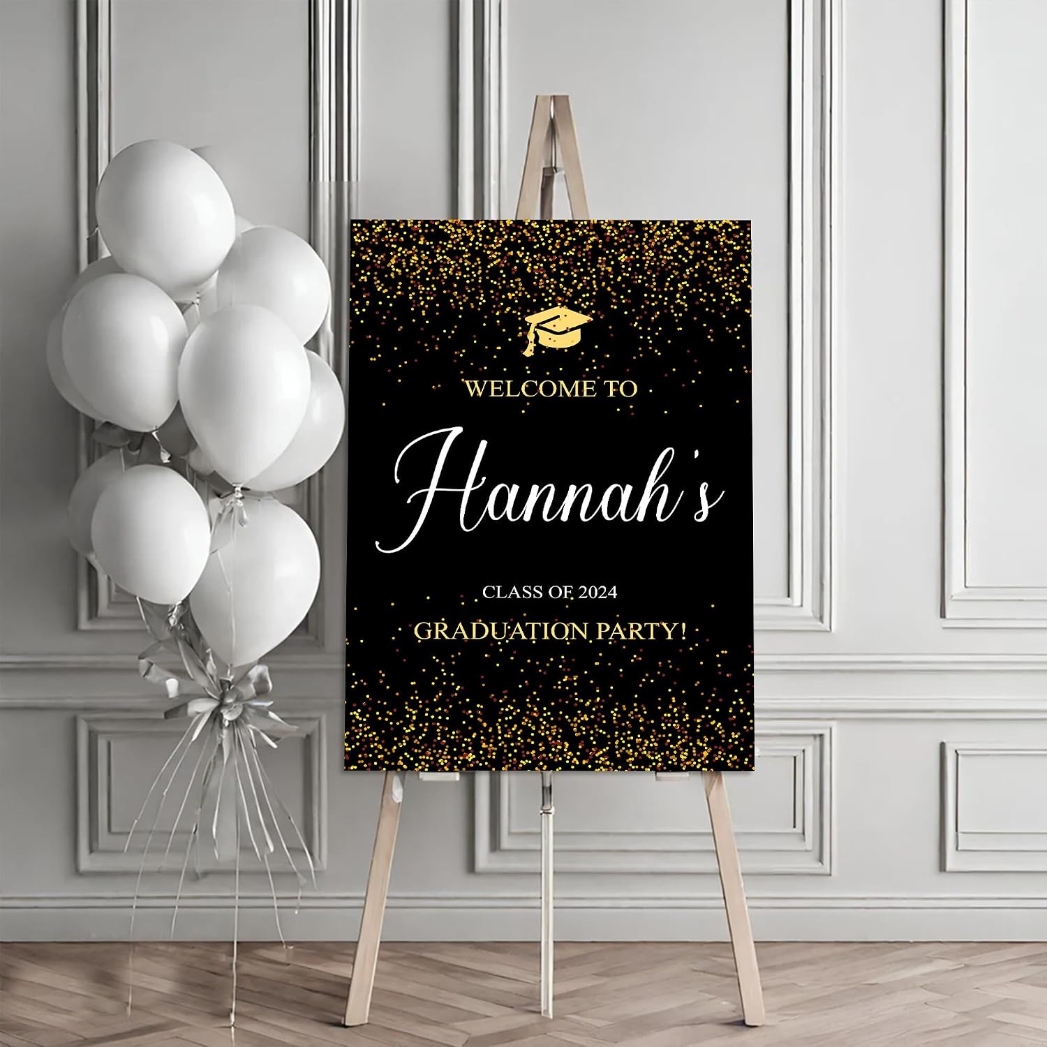 Amazon.com : Generic Graduation Party Sign, Class Of 2024, 12x18 Inches ...