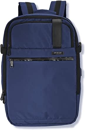 Amazon.com: Duchamp Getaway Expandable Carry-On Backpack Suitcase (Navy ...