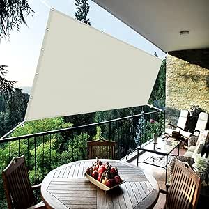 Amazon.co.jp: Veranda Blindfold Shade Awning 3.5 x 7 m Balcony ...