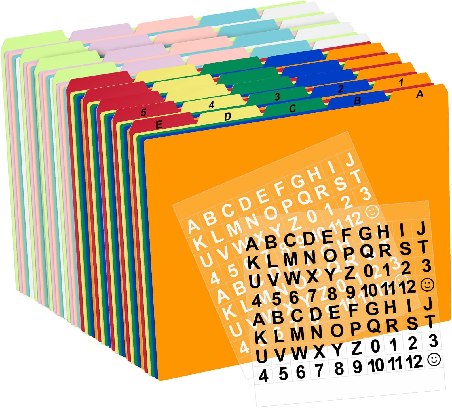 Amazon.com : Pendaflex 40143 Top Tab File Guides, Daily/1-31, 1/5 Tab ...