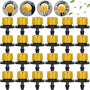 100pcs Drip Irrigation 16 ml Half Inch,Adjustable Drops for Small Drip ...