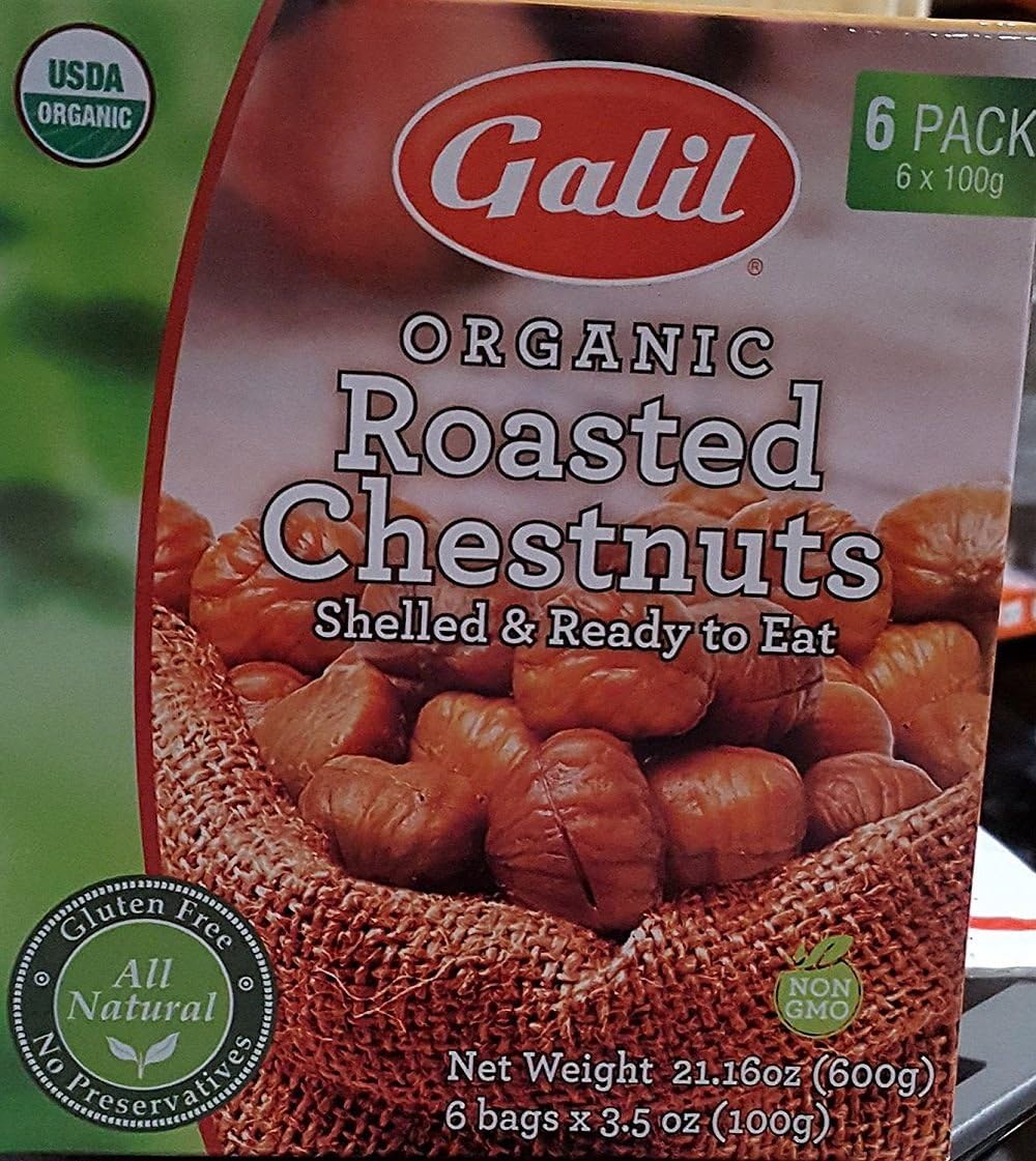 Amazon.com : Gefen Chestnuts, Roasted Whole and Shelled, 5.2 oz ...