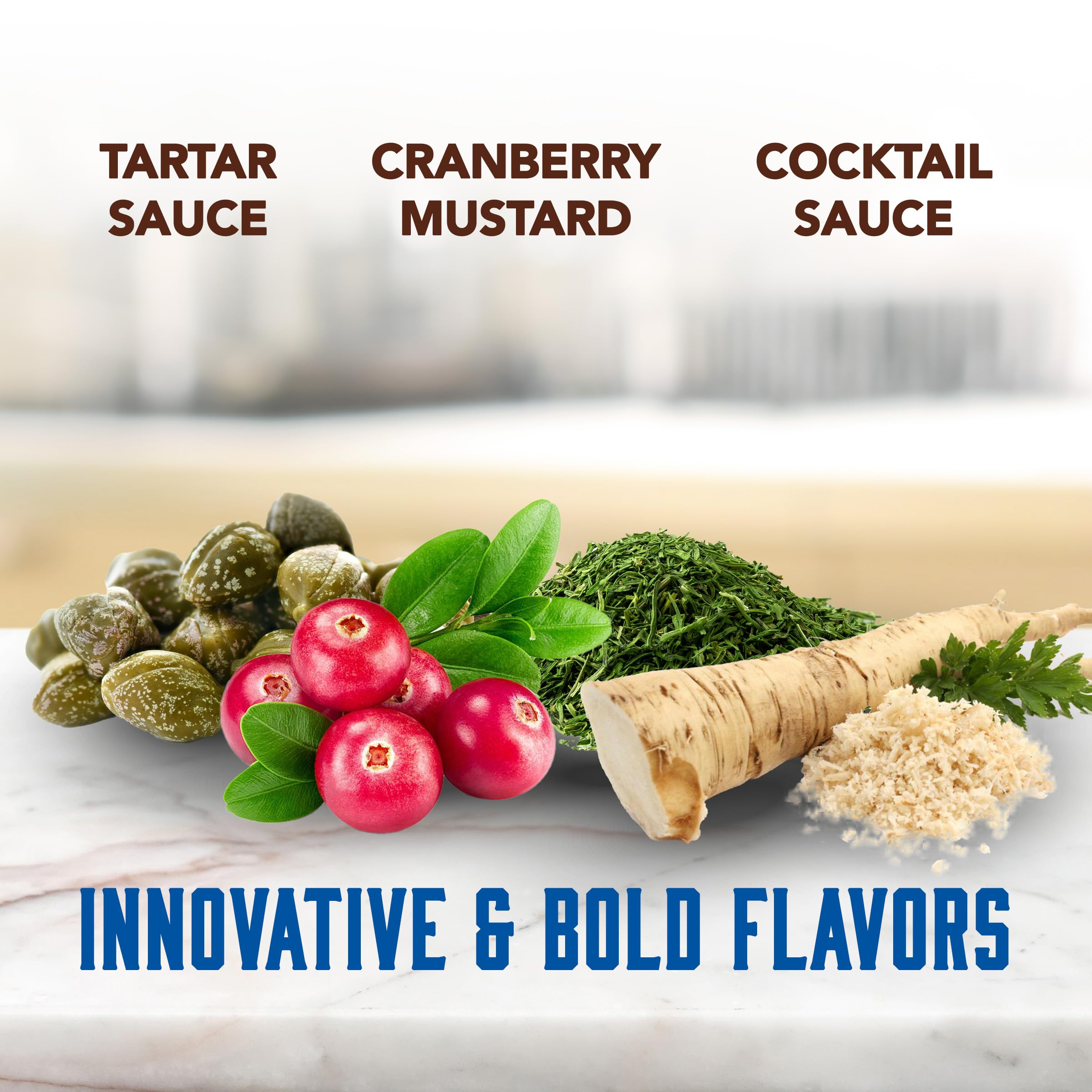 Snapklik.com : Beaver Condiment Variety Pack, Cocktail Sauce, Tartar ...