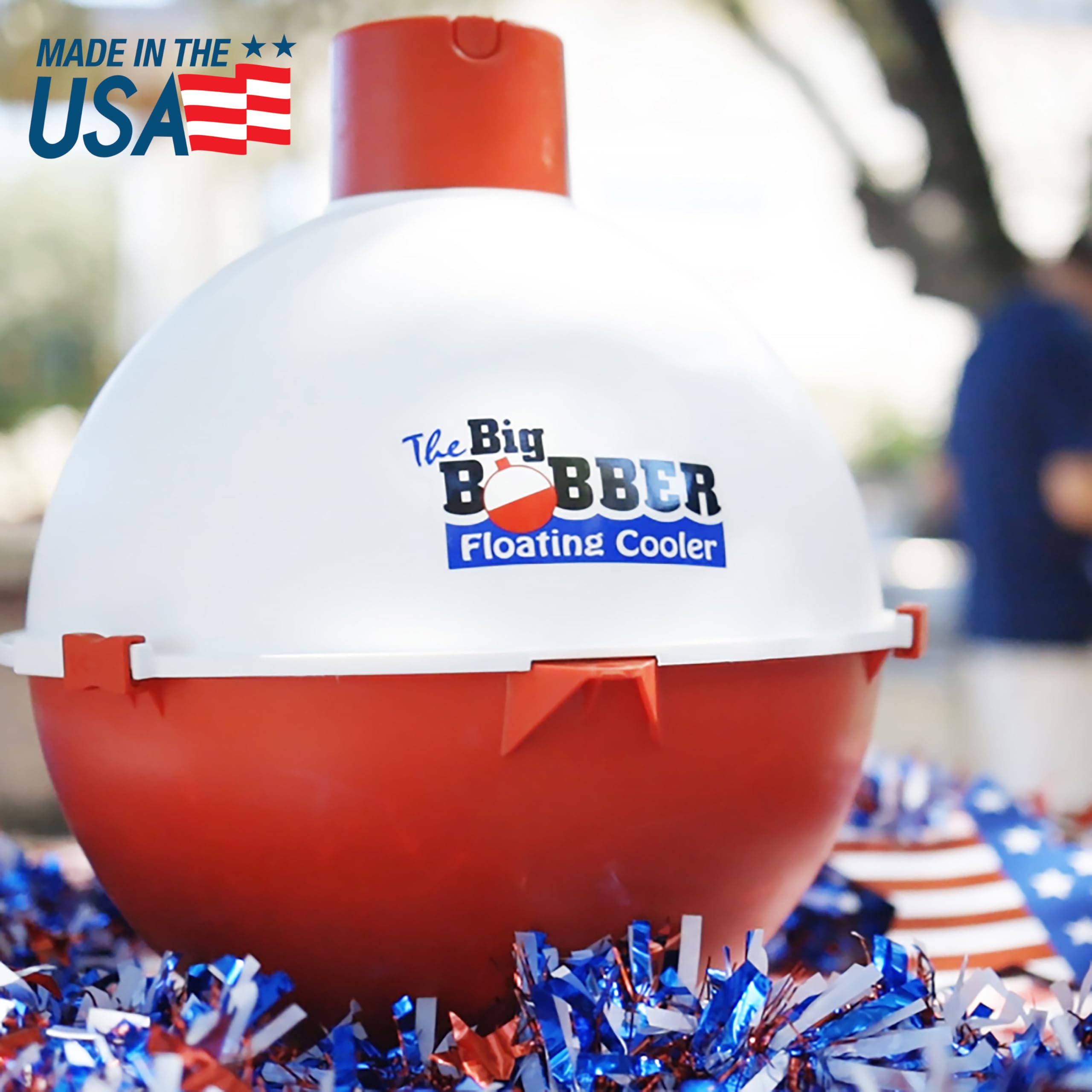 Snapklik.com : The Big Bobber Floating Cooler, Outdoors Floating Ice ...