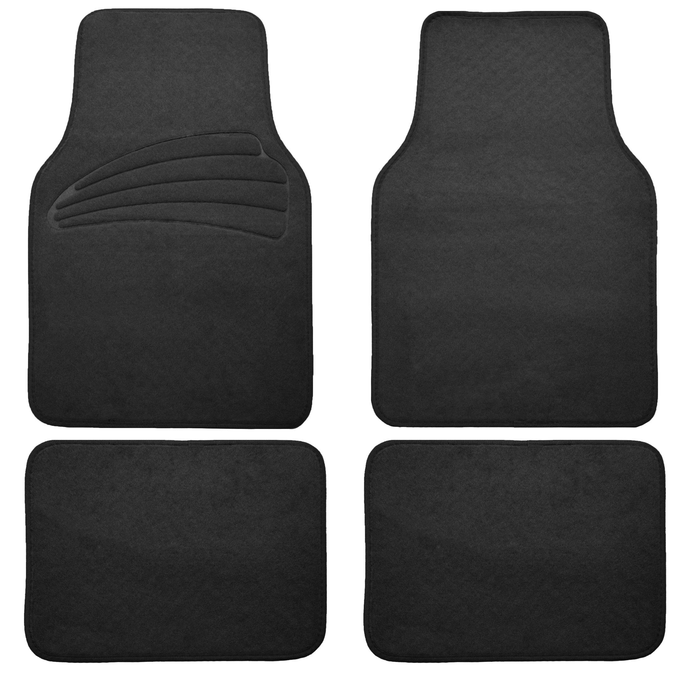 Amazon.com: TLH Premium Carpet Car Floor Mats Universal Fit with Heel ...