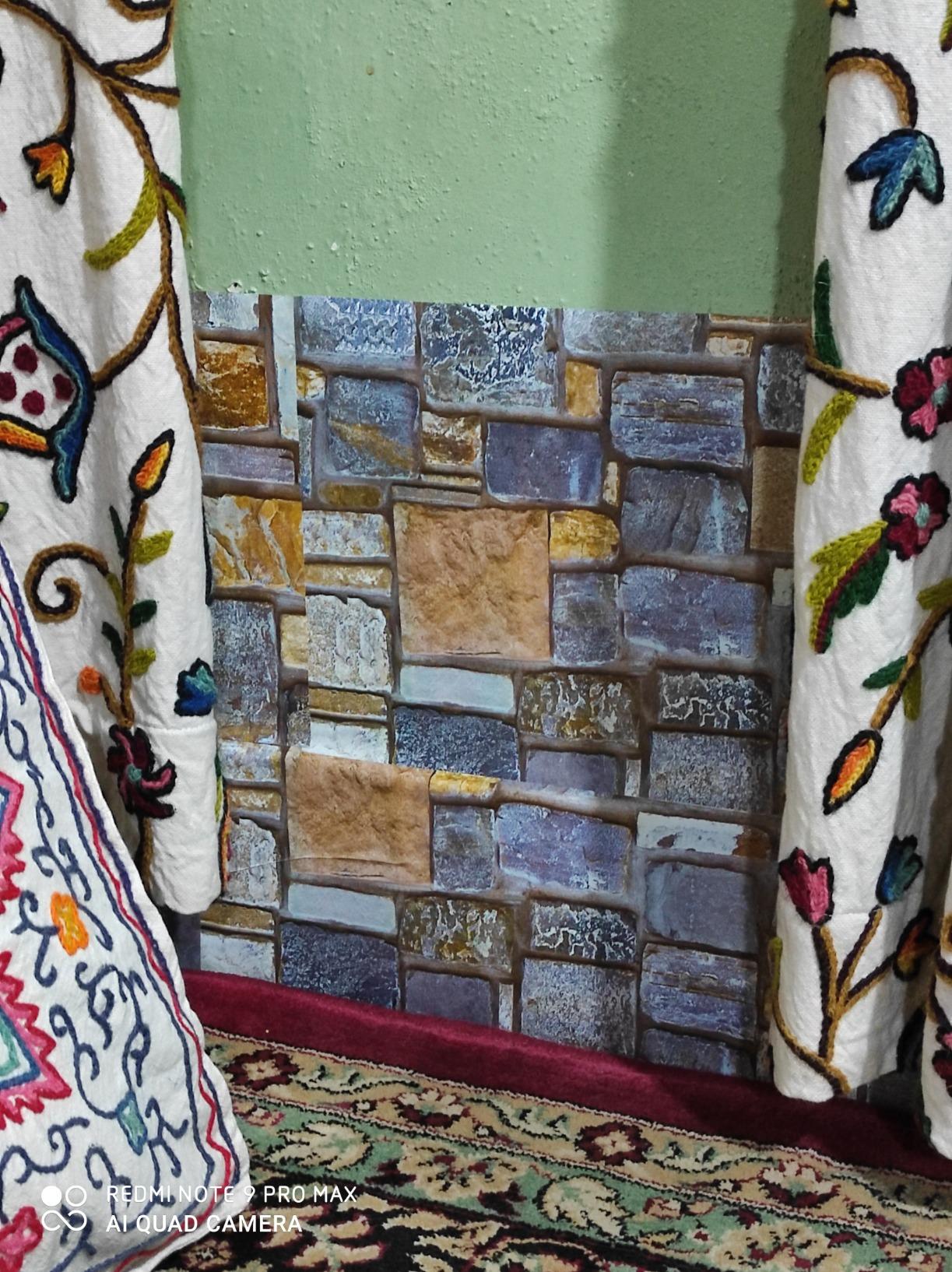 Vinyl Self Adhesive, Peel And Stick Real Stone Sticker, 48 Sq. ft ...