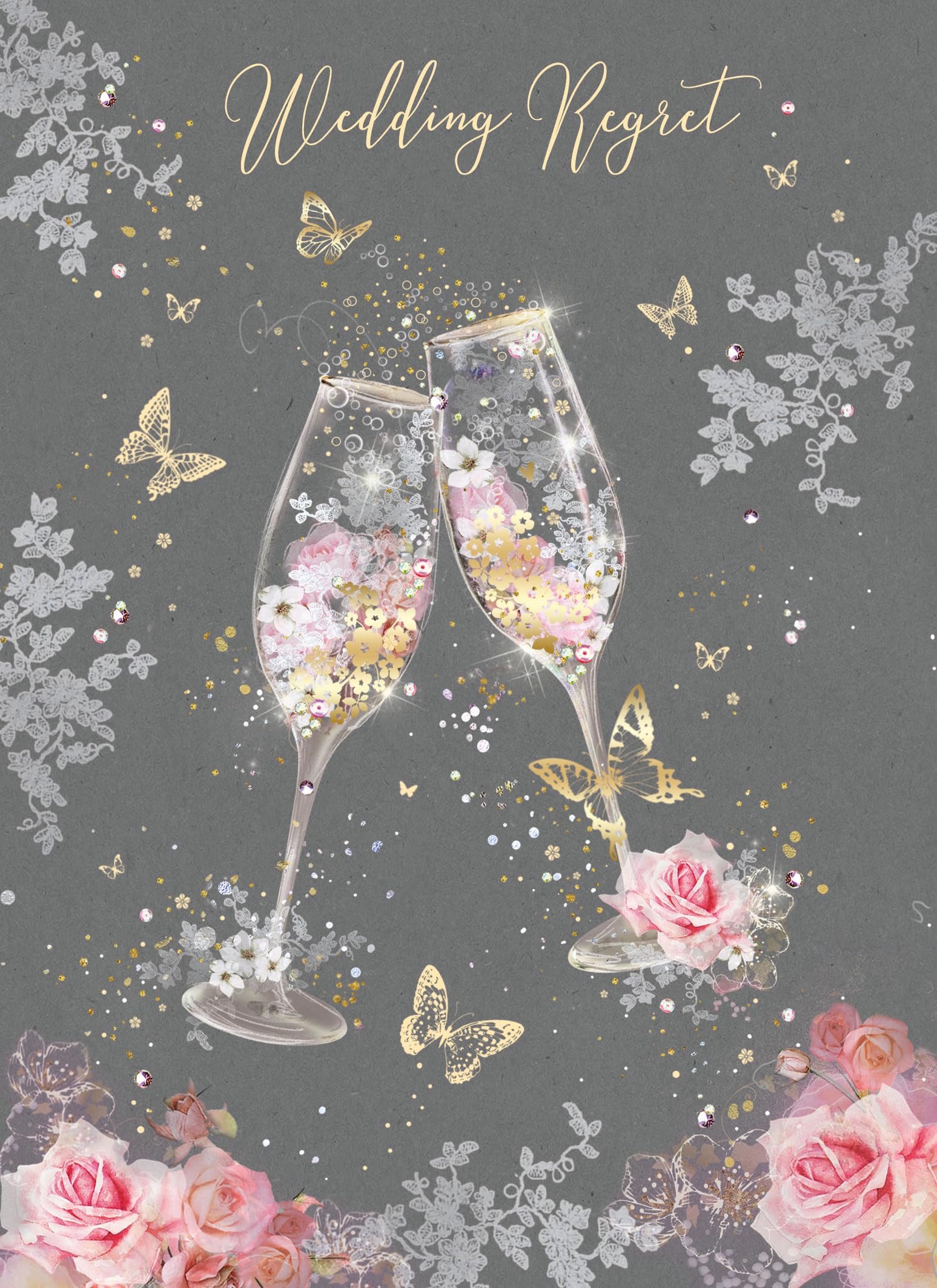 Cherry Orchard Wedding Regret Card from the Grace Range complete with ...