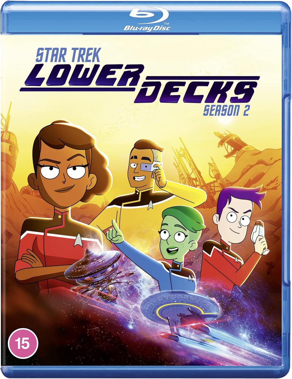 Star Trek: Lower Decks - Season Two [Blu-ray] [Region A & B & C]: DVD ...