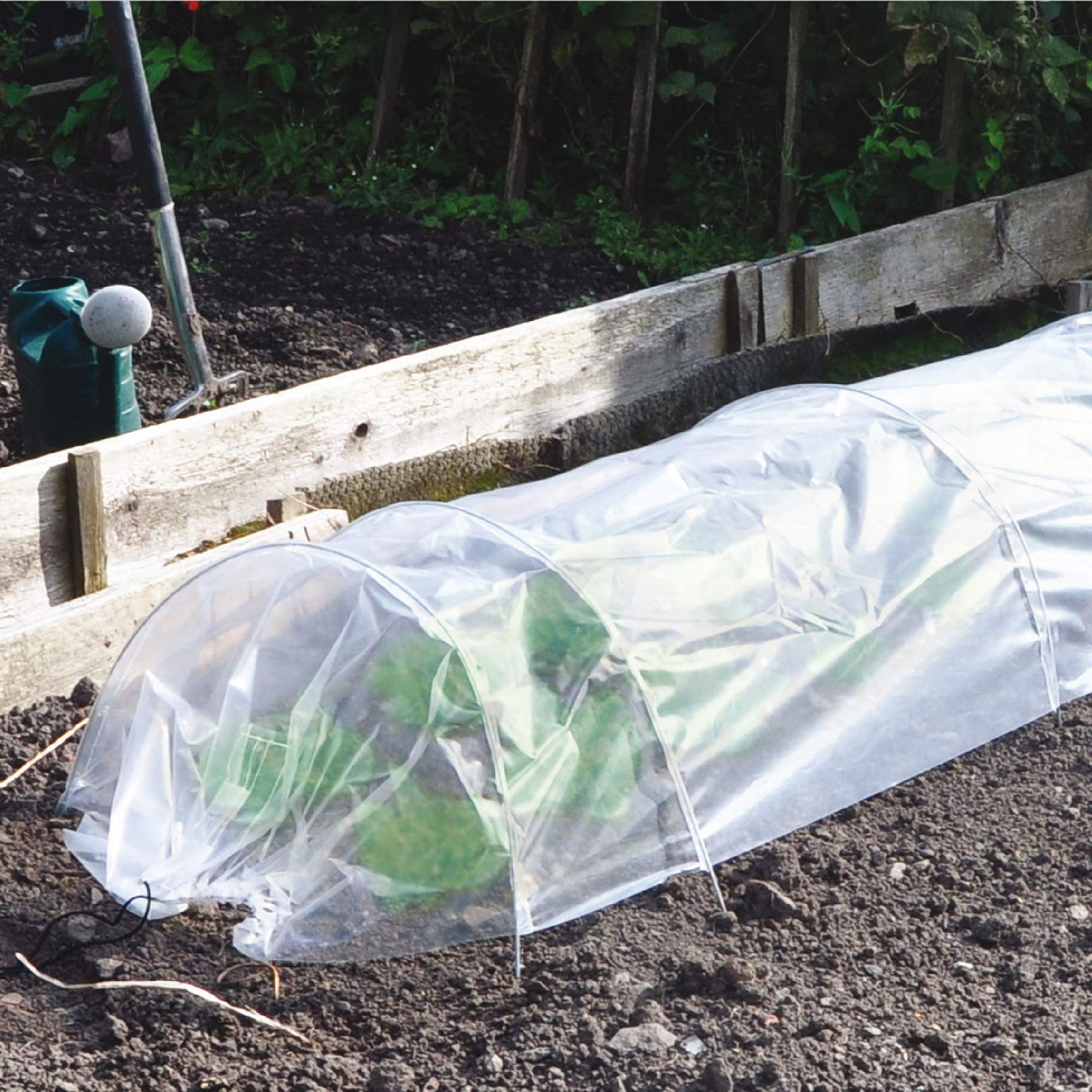 URBNLIVING Large Plastic Grow House Polytunnel Greenhouse for Home ...