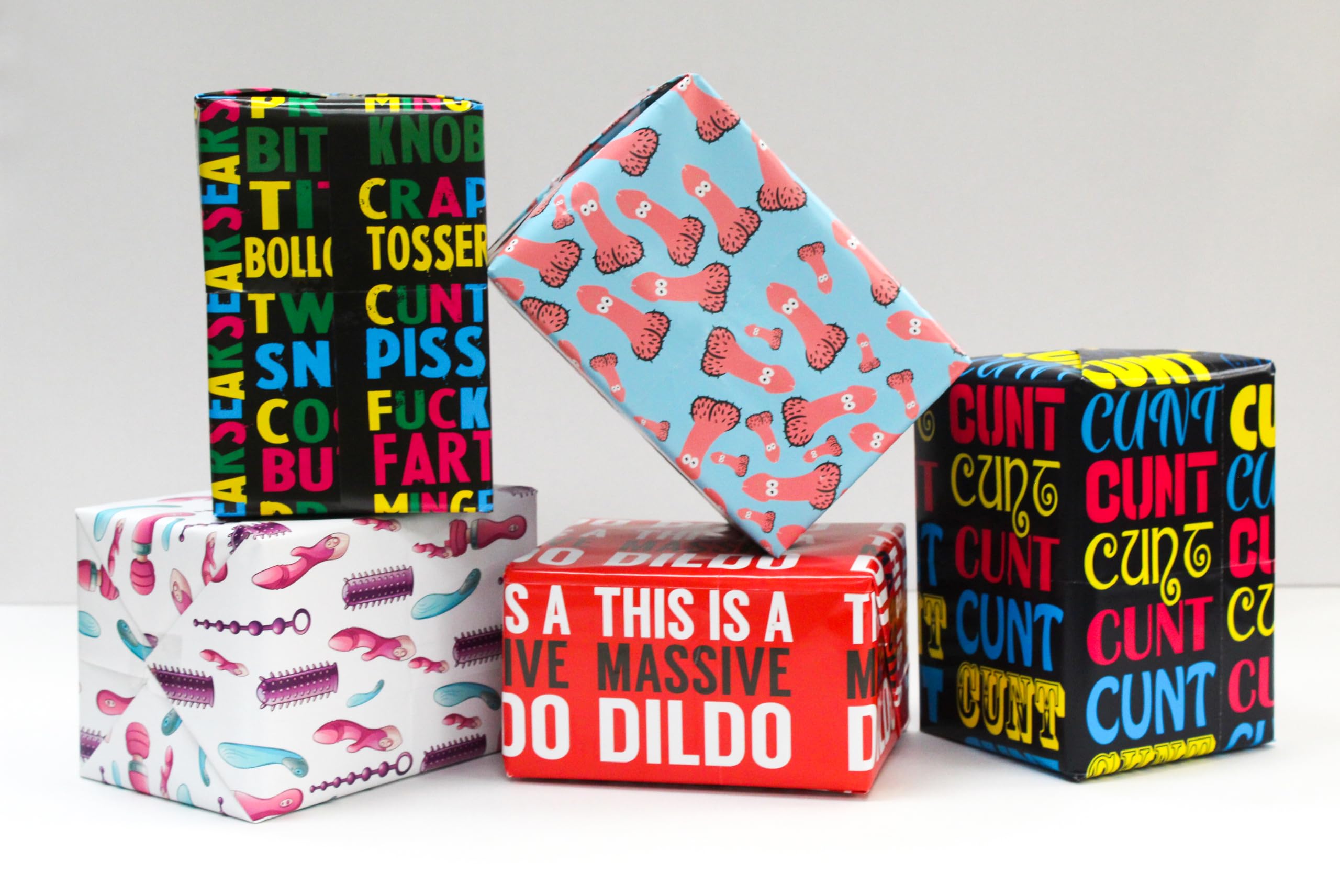 10 Sheets Rude wrapping paper, Christmas, Birthday Women Ladies Perfect ...