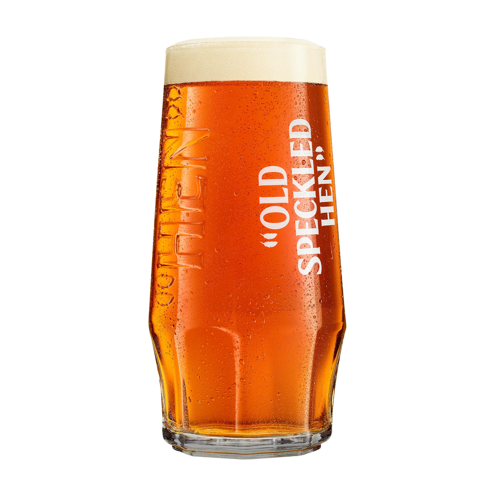 Old Speckled Hen Beer Pint Glass : Amazon.co.uk: Home & Kitchen