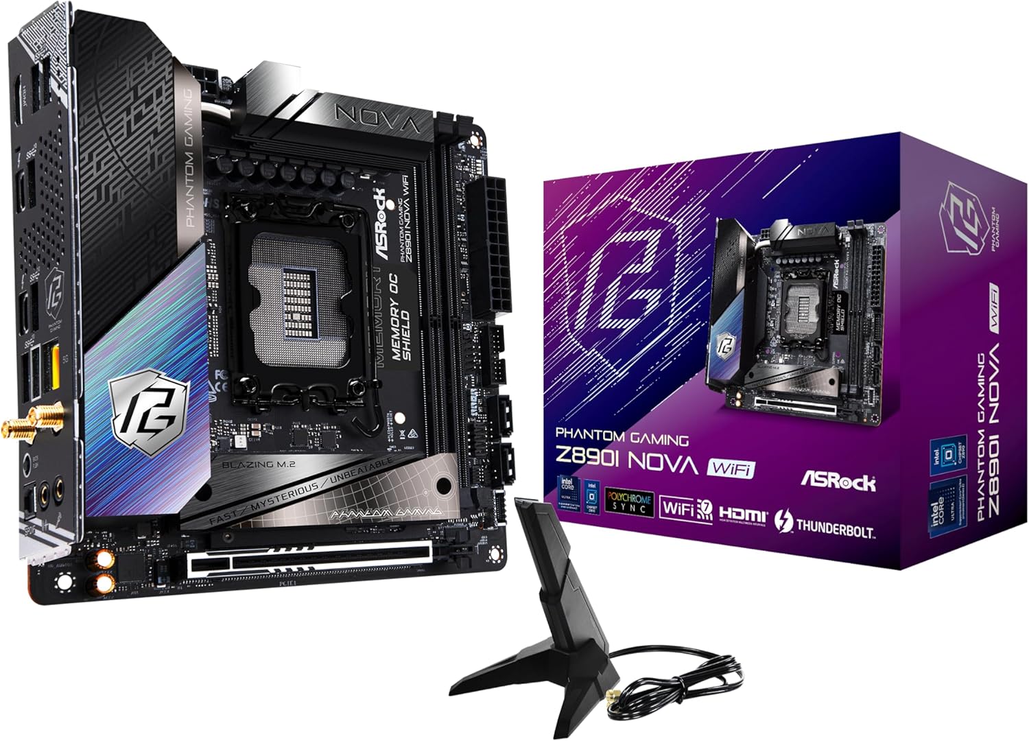 Amazon.com: ASRock Intel Core Ultra Z890 LGA1851 RL-ILM Mini ITX ...