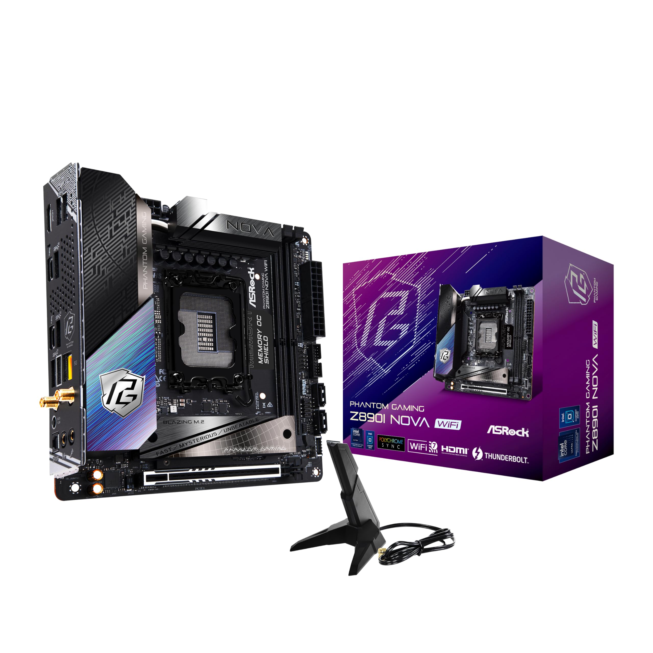 Amazon.com: ASRock Intel Core Ultra Z890 LGA1851 RL-ILM Mini ITX ...