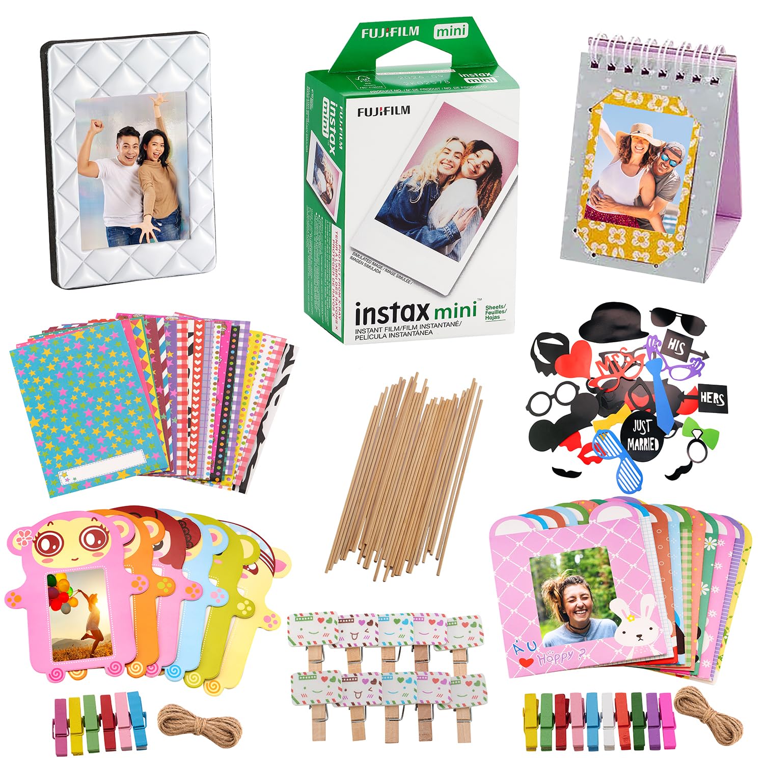 Amazon.com: Fujifilm instax Mini 8,9,11,12 Camera Accessory KIT ...