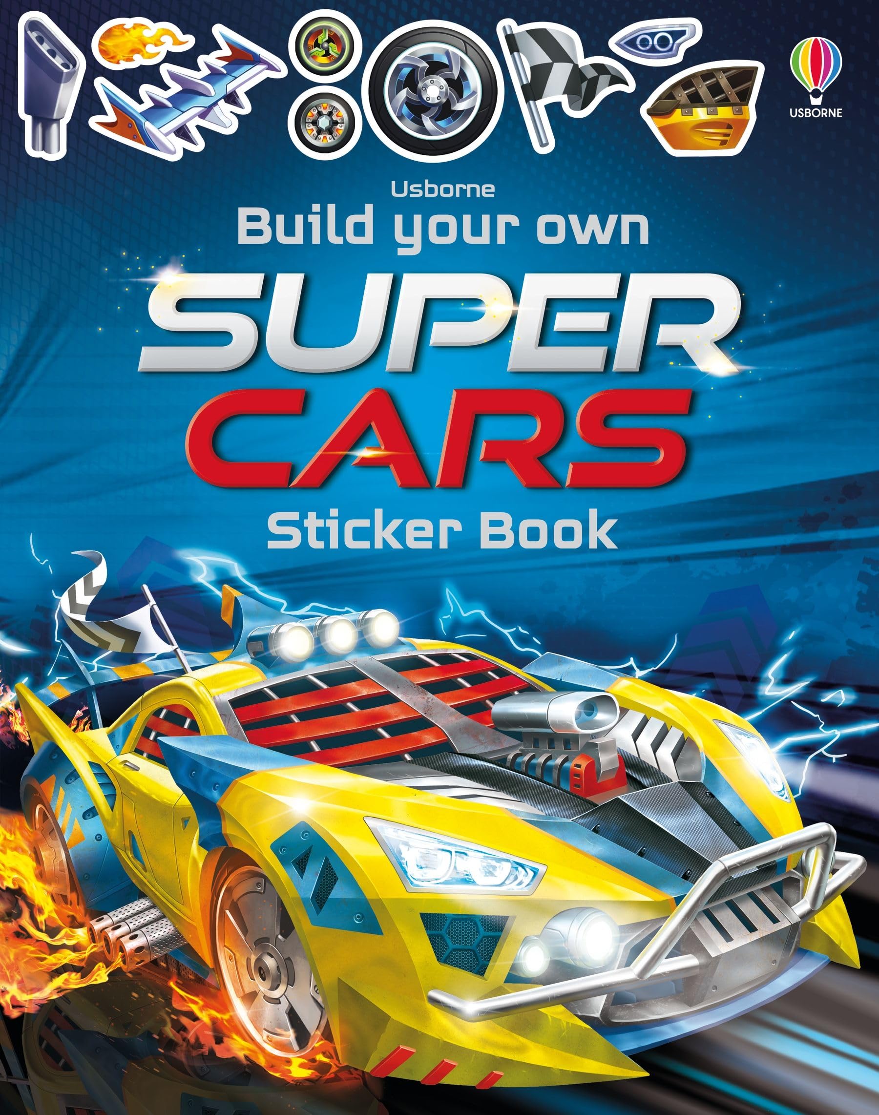 Build Your Own Supercars Sticker Book (Build Your Own Sticker Book): 1 ...