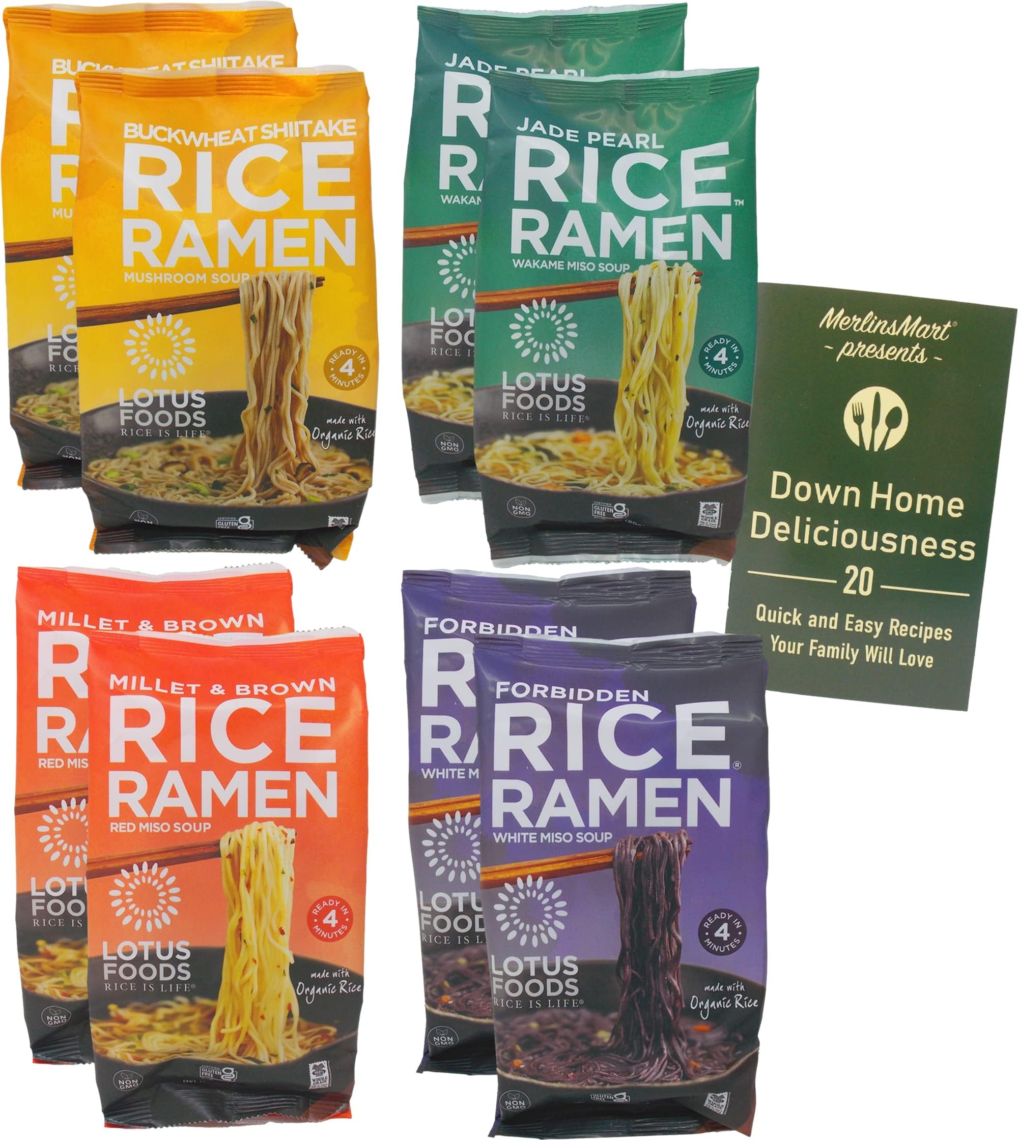 Amazon.com : Lotus Lotus Organic Brown Rice Ramen (Net Wt 30 Ounce ...