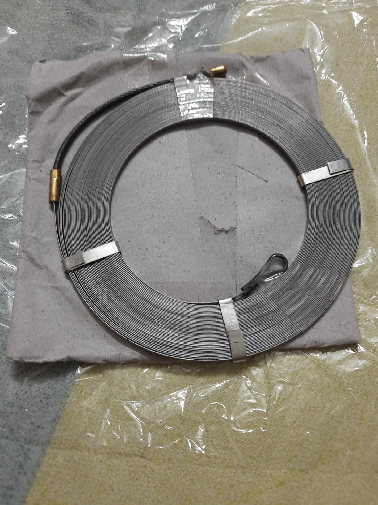 Techno parts WIRE PULLER WITH SPRING 15 MTRS : Amazon.in: Industrial ...