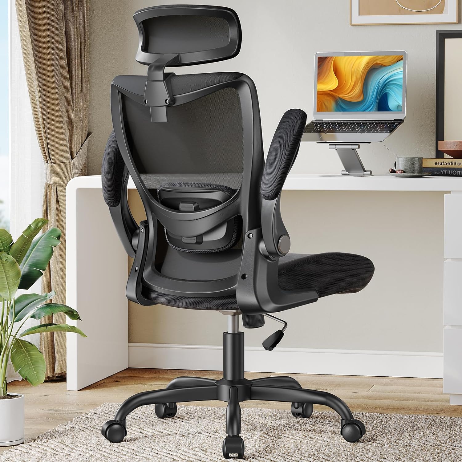 Amazon.com: HUANUO Ergonomic Office Chair, High Back Desk Chair with ...