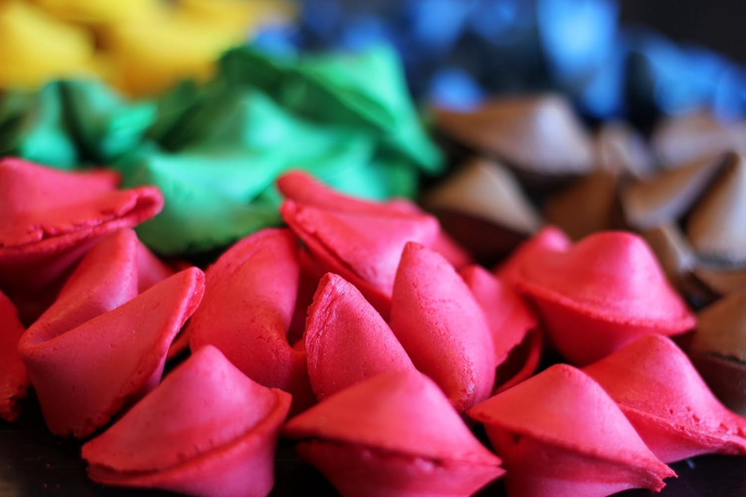 Amazon.com: 100 Red Colored Fortune Cookies : Grocery & Gourmet Food