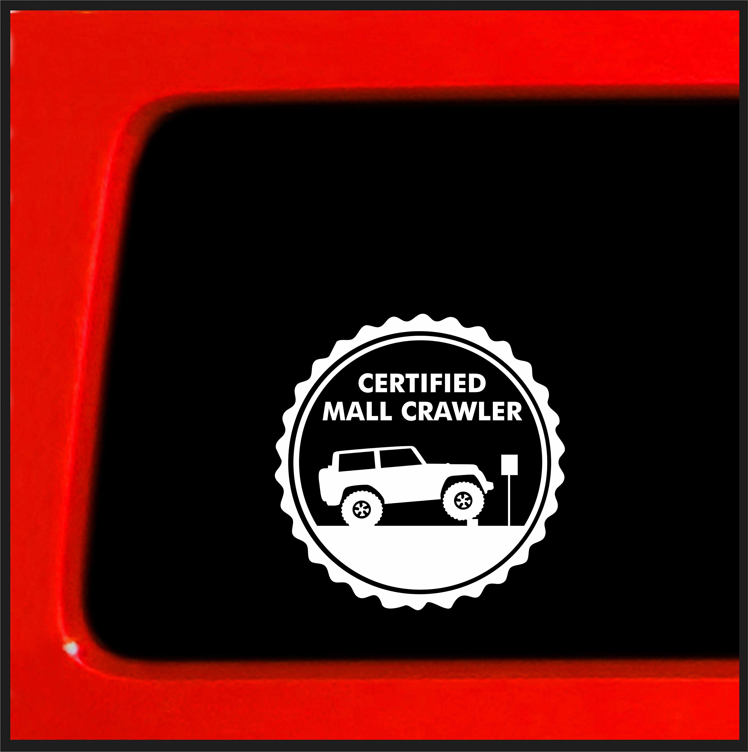 Amazon.com - Sticker Connection | Certified Mall Crawler | Bumper ...