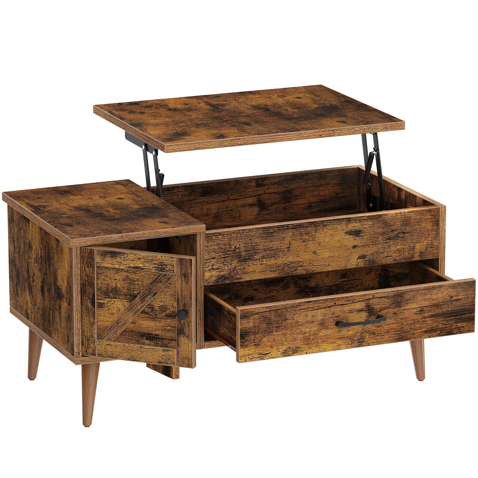 Buy Rolanstar Coffee Table with Drawer, Lift Top Coffee Table with ...