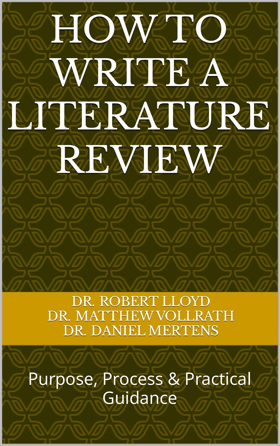 Amazon.com: How to Write a Literature Review: Purpose, Process ...