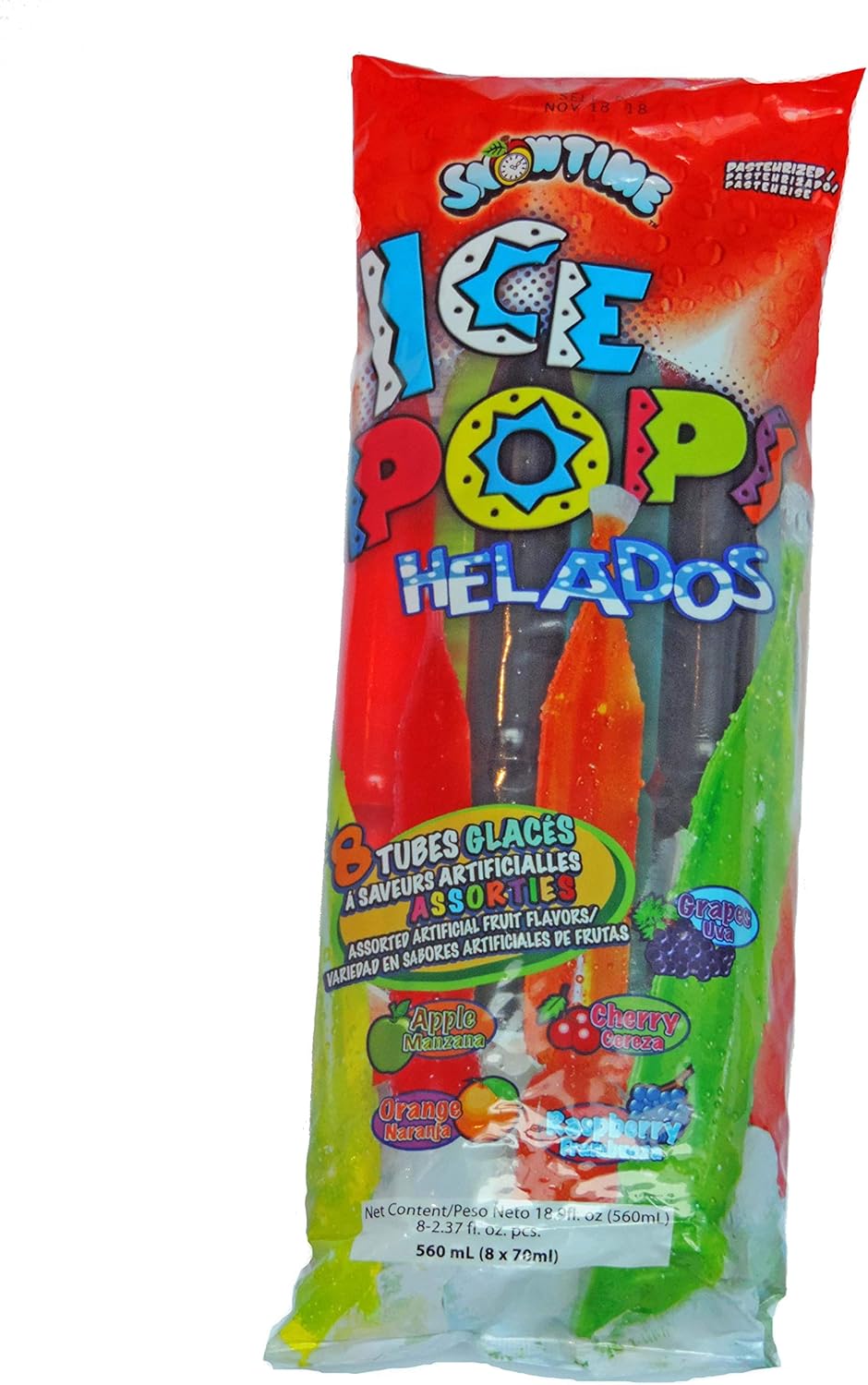 Snowtime Ice Pops 560 Ml : Amazon.ca: Grocery & Gourmet Food