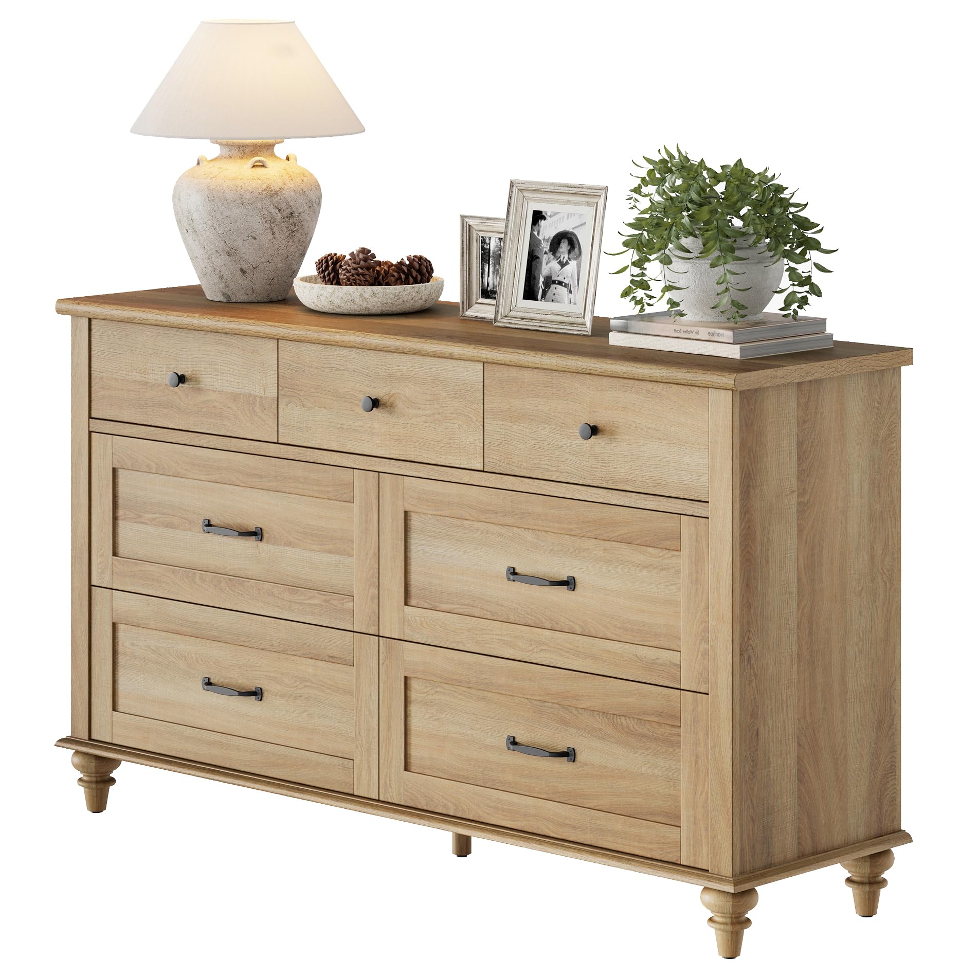 Amazon.com: WAMPAT Dresser TV Stand for 65 Inch TV, Farmhouse TV ...