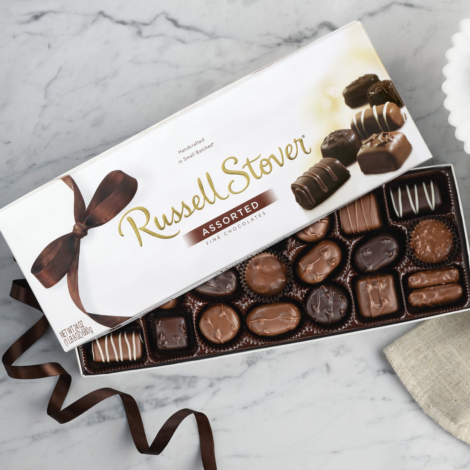 Buy Russell Stover Assorted Chocolates Box 24 Ounce Russel Stovers ...