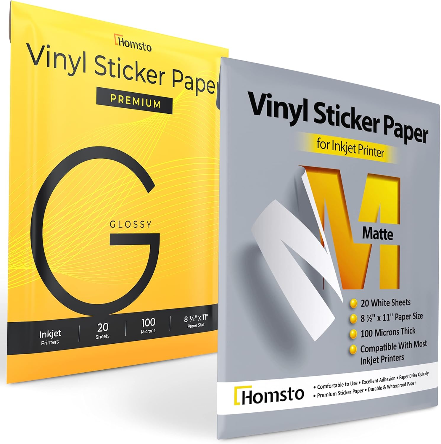 Amazon Printable Vinyl Sticker Paper For Inkjet Printer Matte Amazon Printable Vinyl Sticker Paper For Inkjet Printer Matte