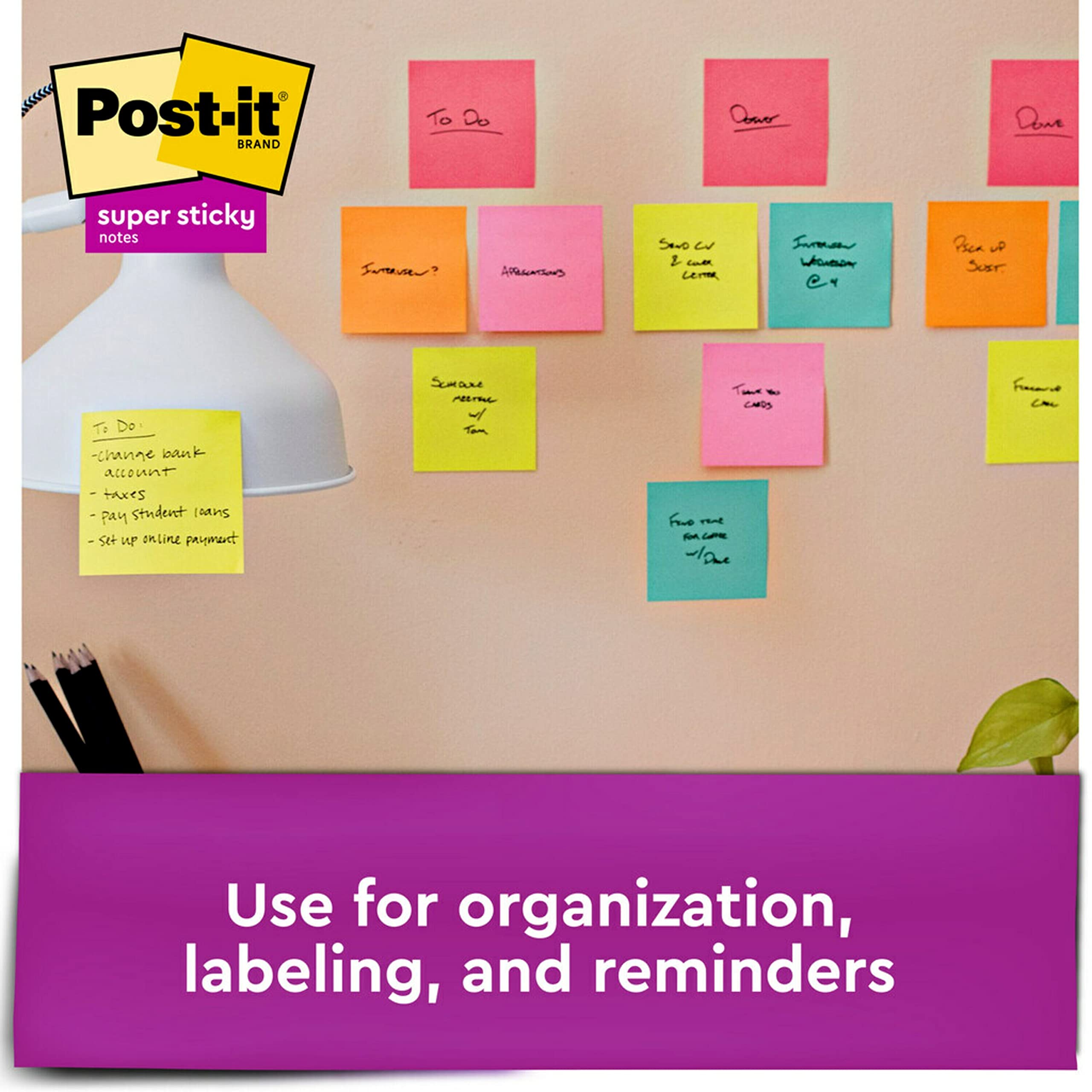 Post-it Super Sticky Notes, 3...B01D8F5FKS | Encarguelo.com