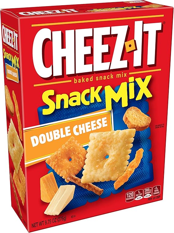 Cheez-It Snack Mix, Double Cheese, 9.75 Ounce by Cheez-It : Amazon.co ...