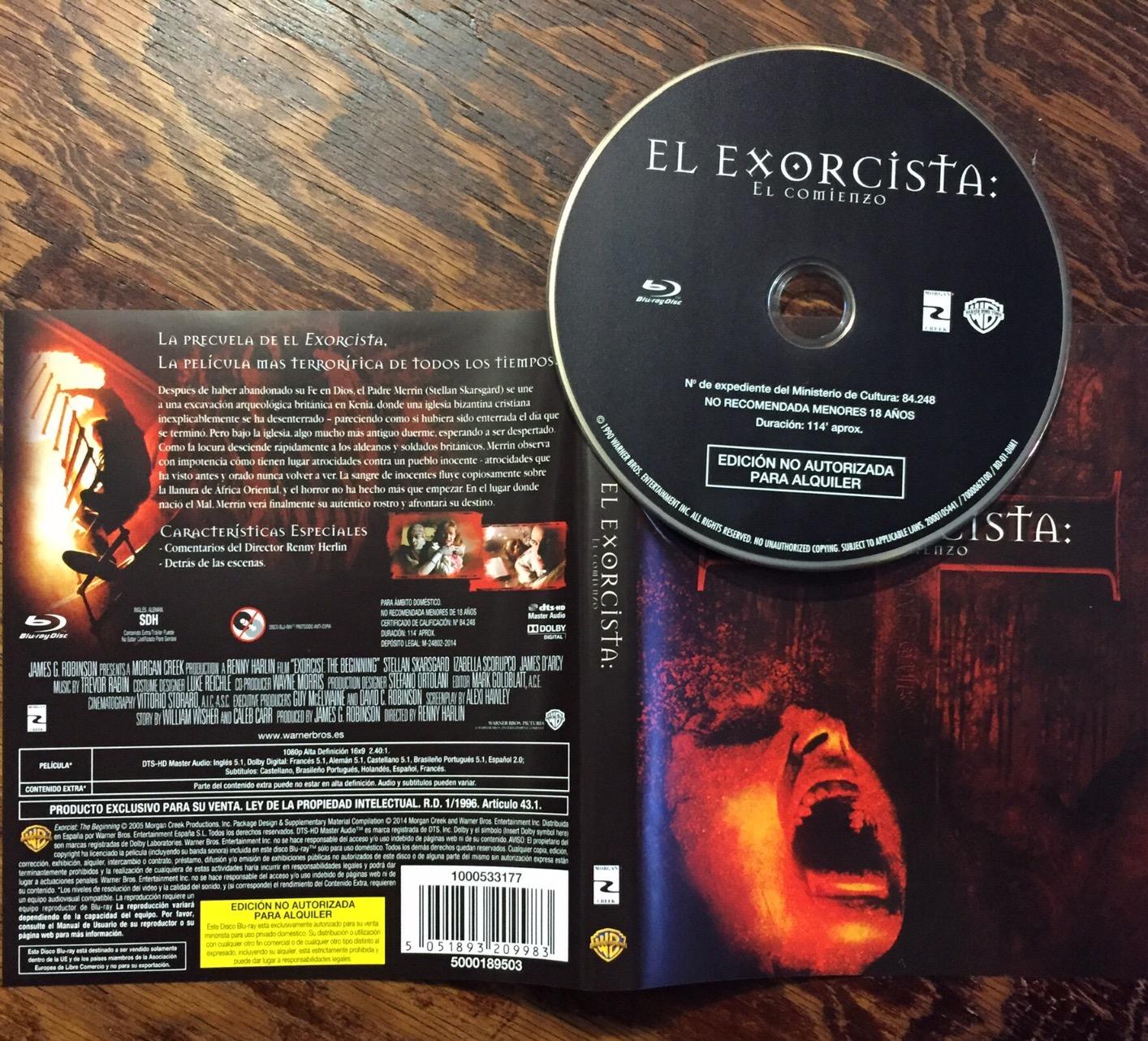 El Exorcista -el Comienzo Dvd : Amazon.com.mx: Películas y Series de TV