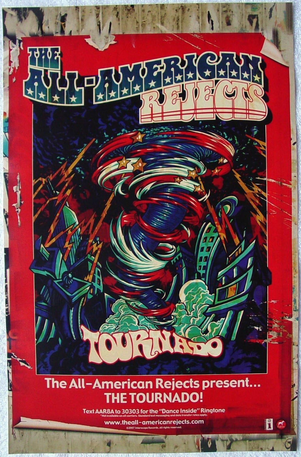 Amazon.com: The All American Rejects Poster Tornado: Prints: Posters ...