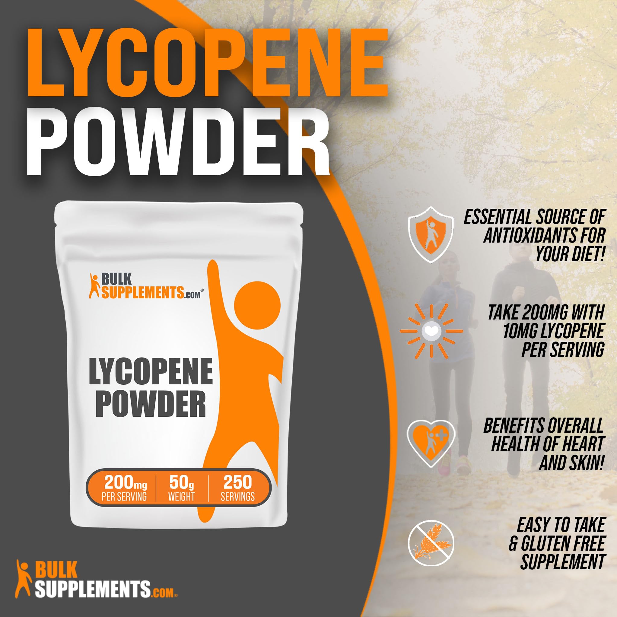 Snapklik.com : BULKSUPPLEMENTSCOM Lycopene Powder - Lycopene Supplement ...