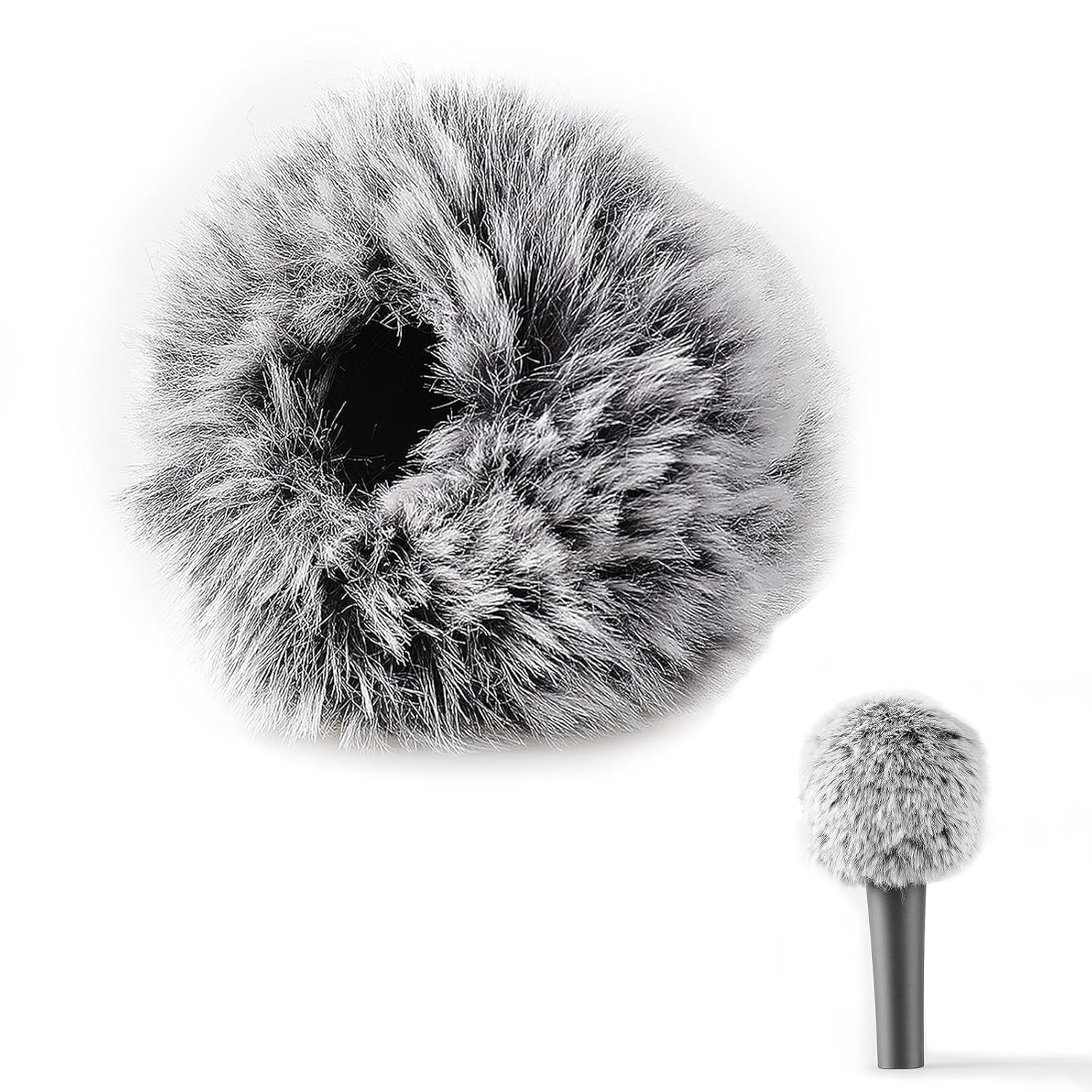 Sunkizzrs® Wind Muff Windscreen Microphone Outdoor Furry Windscreen Mic ...
