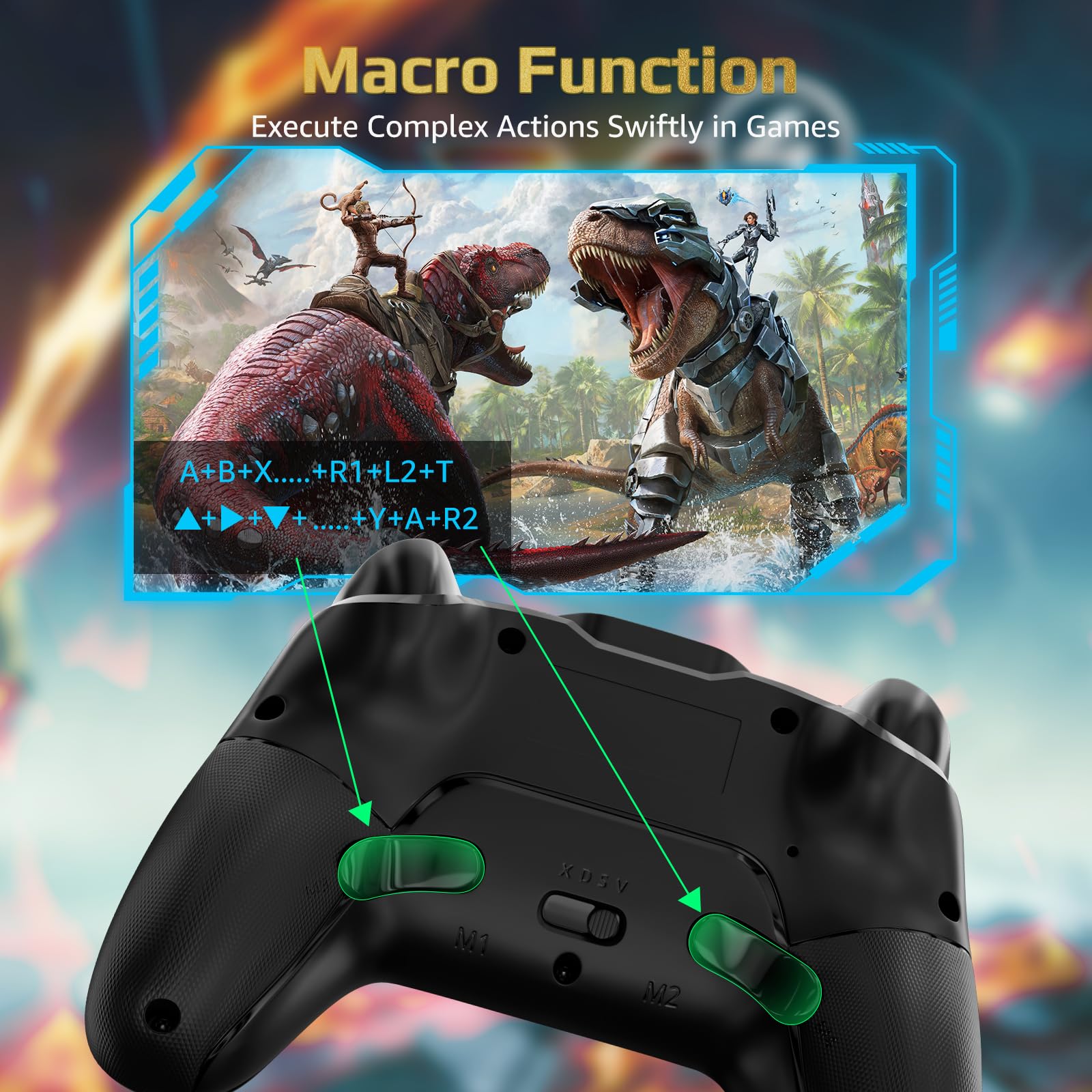 Snapklik.com : PC Controller, Wireless Gaming Controller