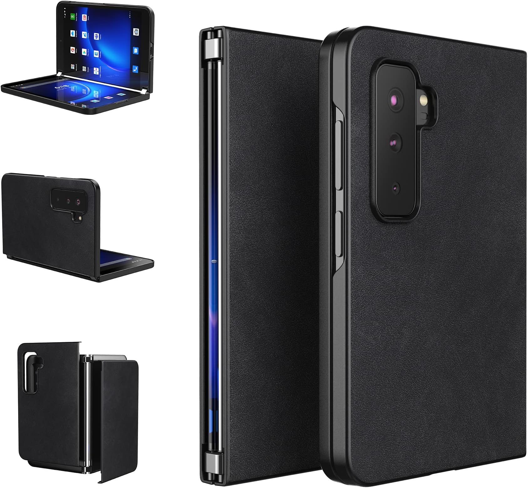 Amazon.com: Feitenn for Microsoft Surface Duo 2 Case,Flexible Slim ...