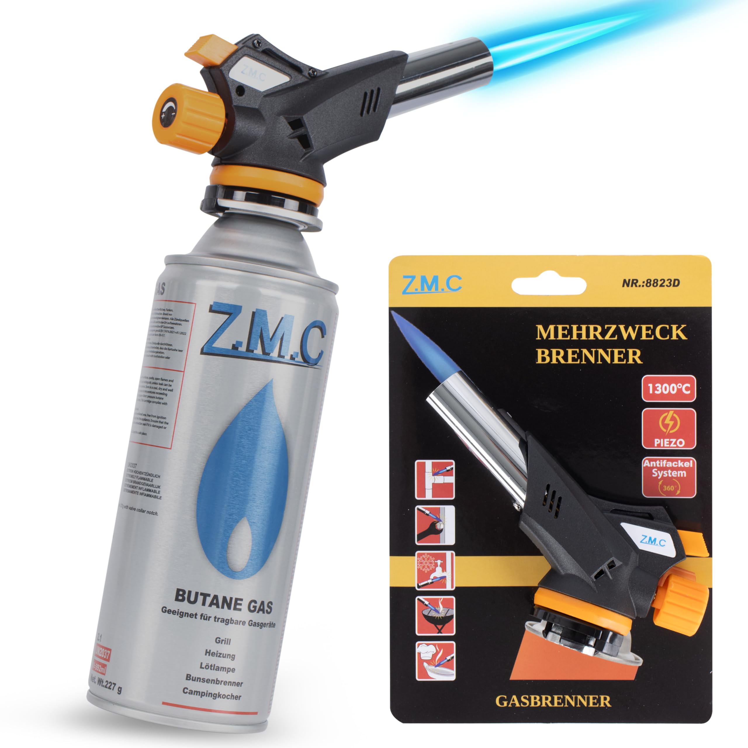 Vlam Van Bunsenbrander Gelsonlab HSG 284 Rechtop Flame Torch Messing