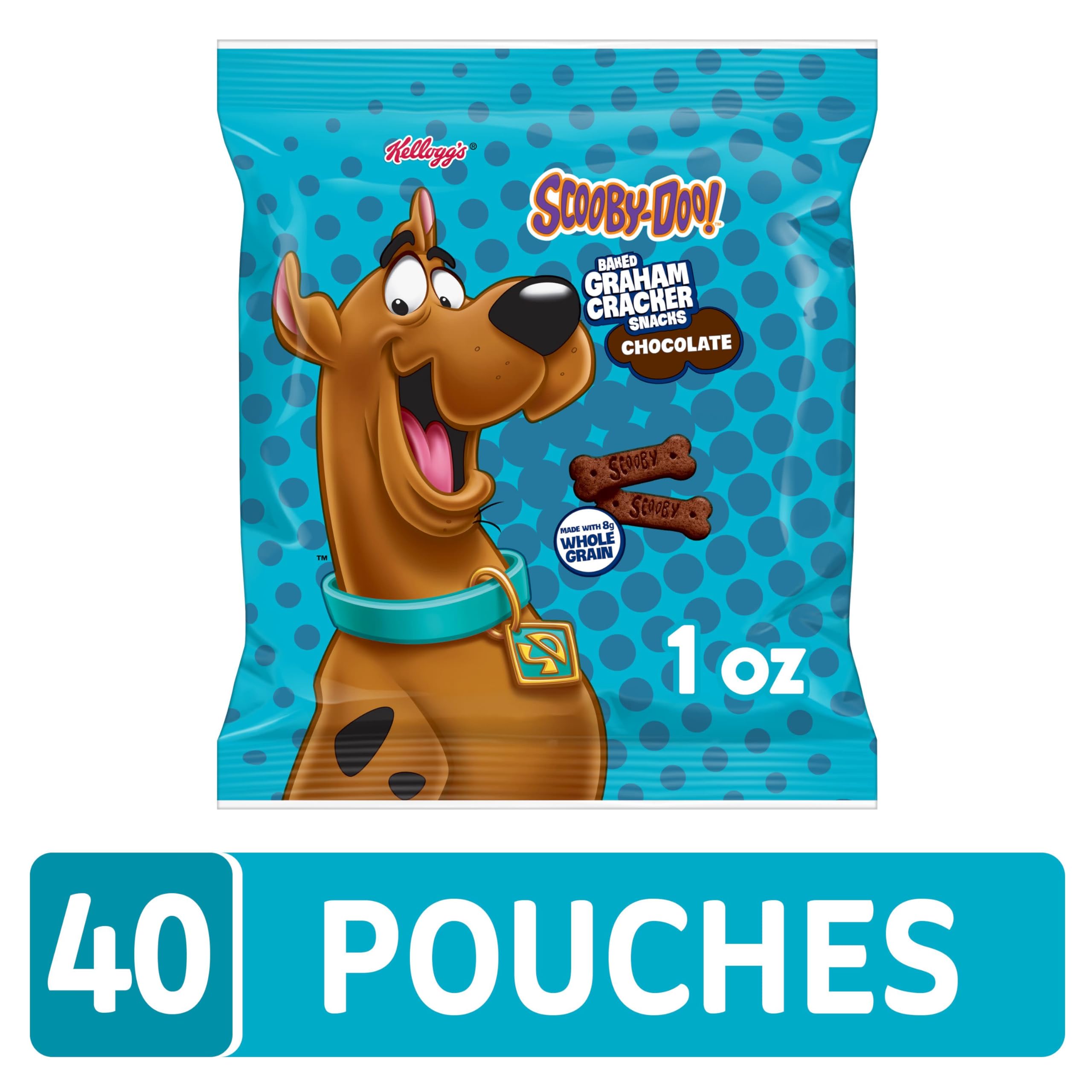 Snapklik.com : Kelloggs SCOOBY-DOO Baked Graham Cracker Snacks, Lunch ...