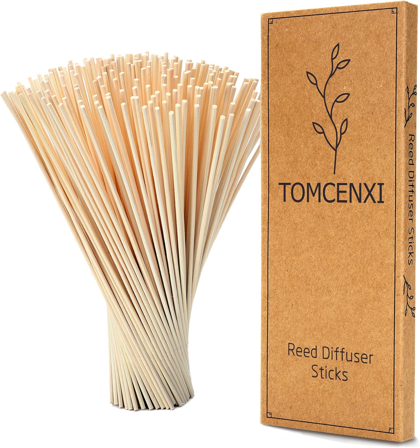 T&Cx 4mm Reed Diffuser Sticks,10 Inch Natural Rattan Wood Sticks ...