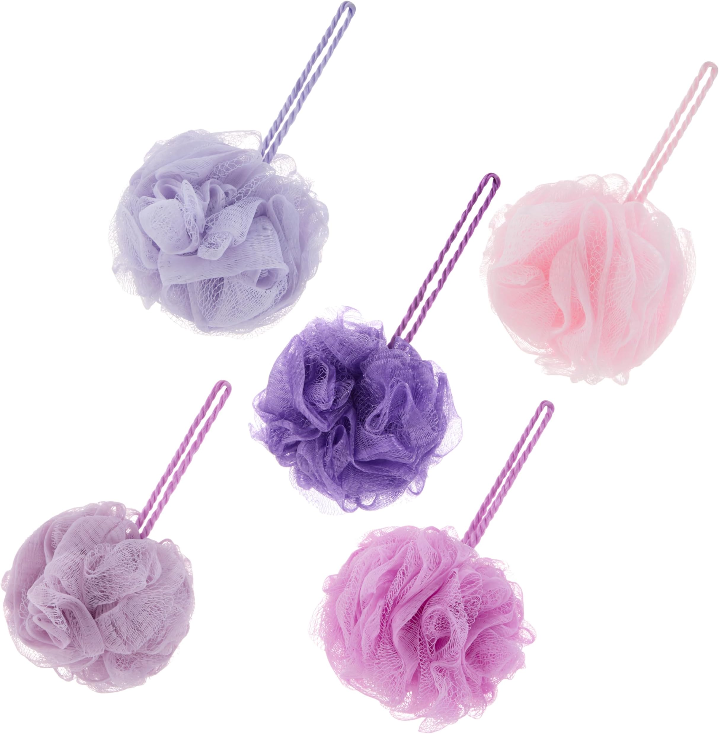 Amazon.com: LAYUKI Bath Loofah, Shower Loofah, Body Loofah, Bath Sponge ...