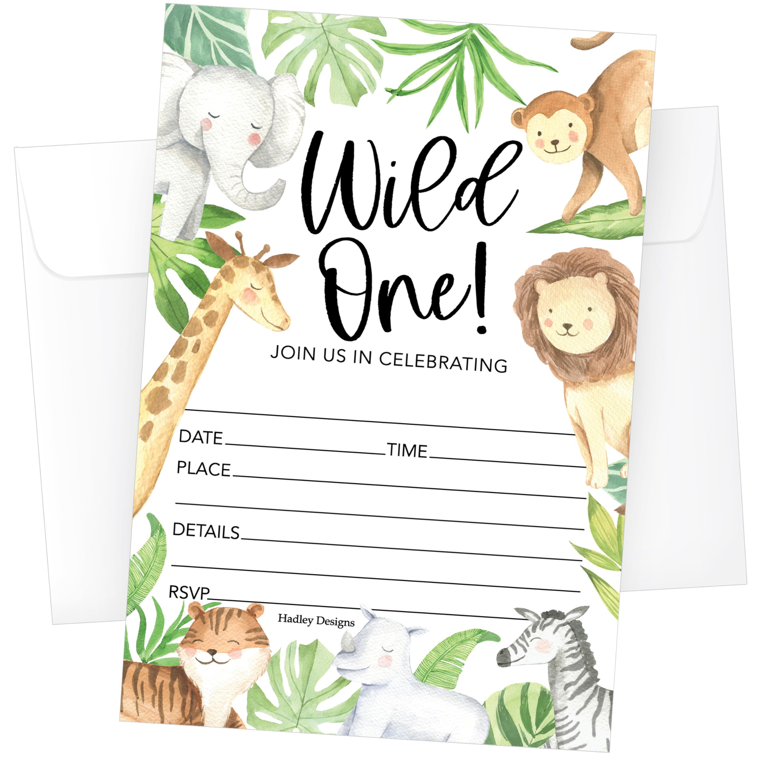 Free Printable Animal Birthday Invitations For Girls Editable Party