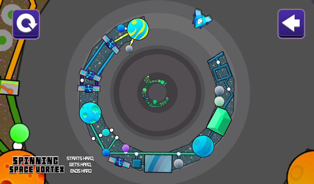 Spinning Space Vortex - A Hard Casual Arcade Game with no ads - App on ...