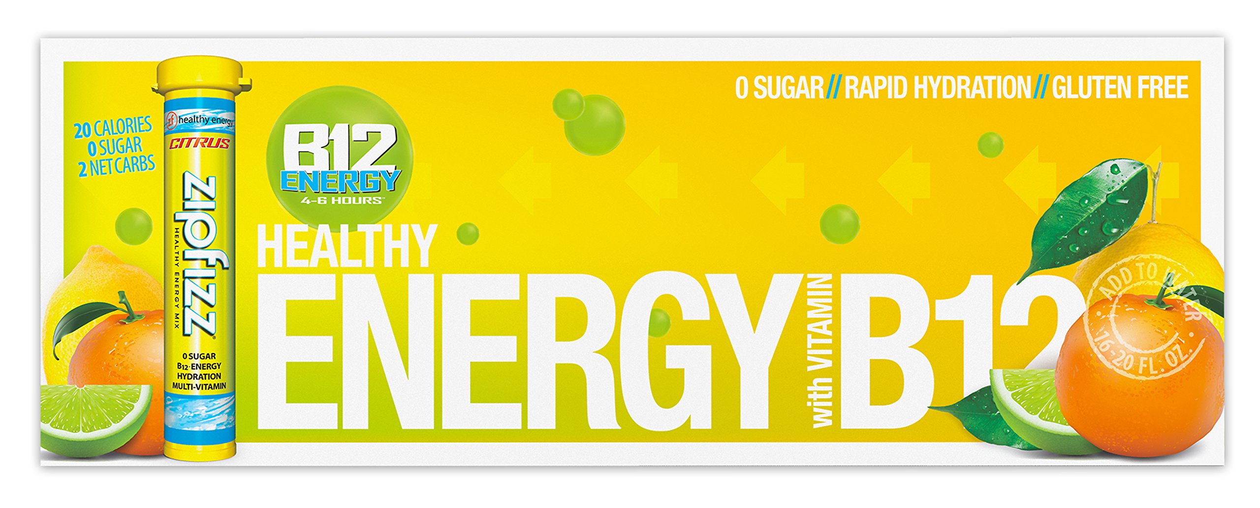 Snapklik.com : Daily Energy Drink Powder, Citrus, 20 Pack, 3-in-1 ...