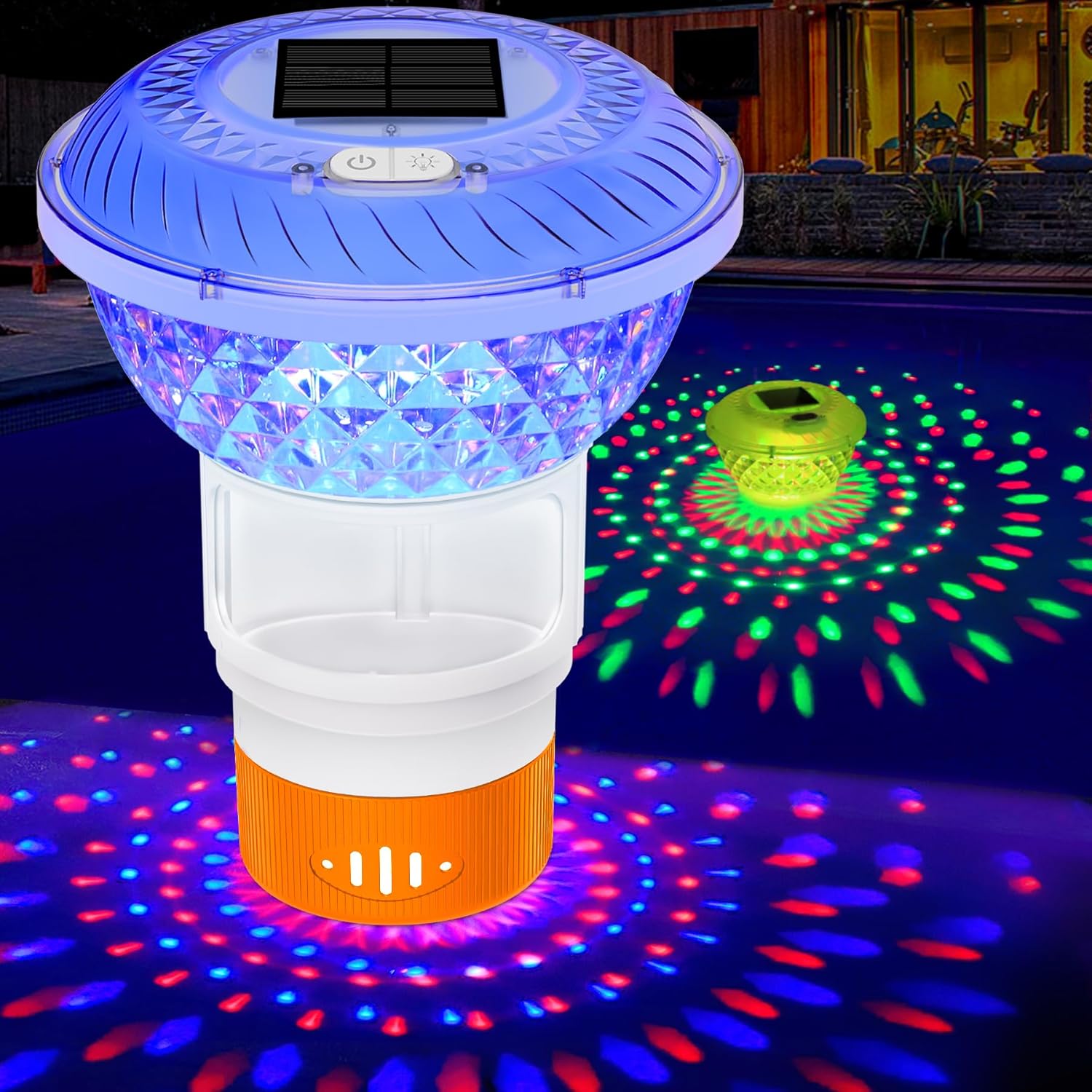 Amazon.com : 2025 Upgrade Solar Chlorine Floater,Pool Chlorine Floater ...